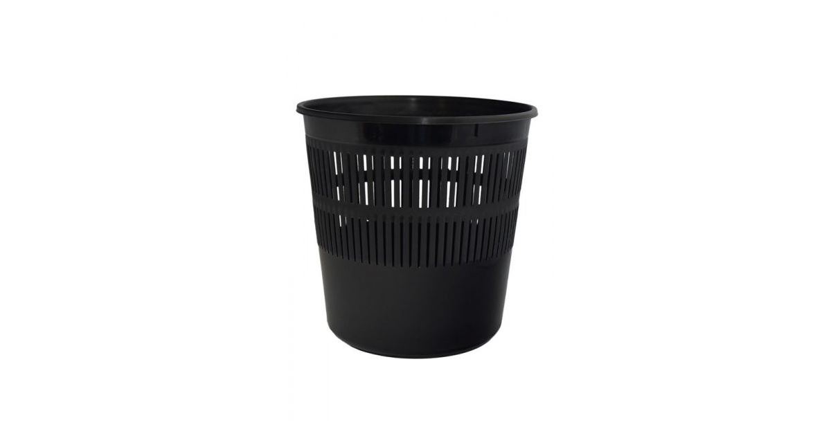 Waste bin 12L, plastic, perforated | HYGOTREND.COM