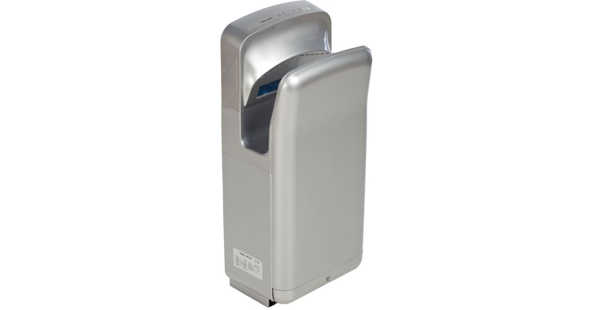 Hand dryer JET DRYER CLASSIC, automatic, silver | HYGOTREND.COM